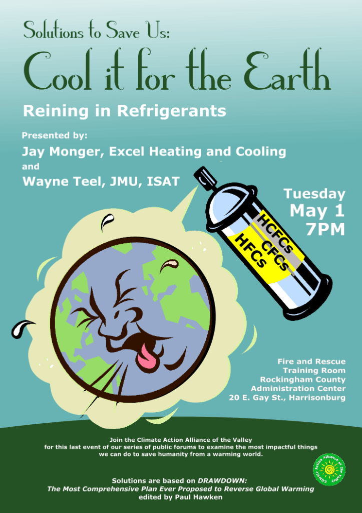 Solutions to Save Us: Cool It for the Earth – Climate Action Alliance ...